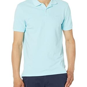 GAP Mens Logo Pique Polo Blue Heaven M