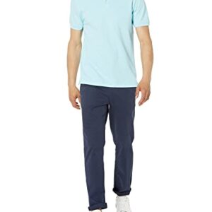 GAP Mens Logo Pique Polo Blue Heaven M