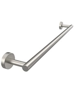 rarxtr 24 inch brushed towel bar towel rack for bathroom kitchen hand towel holder dish cloths hanger sus304 stainless steel rustproof wall mount (brushed grey)