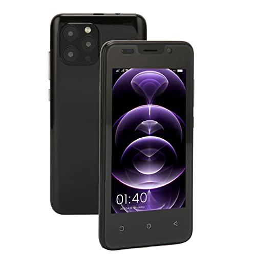 Bewinner IP13 Pro Unlocked Smartphone, 4.66 Inch HD Screen Dual SIM Dual Standby 3G Cellphone, 2GB RAM 32GB ROM Face Recognition WiFi BT FM Mobile Phone for Android 6.0(Black)