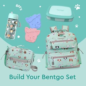 Bentgo® Buddies Reusable Ice Packs - Slim Ice Packs for Lunch Boxes, Lunch Bags, and Coolers - Multicolored 4-Pack (Puppy)