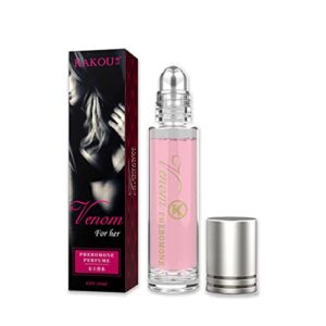 flyss long-lasting light fragrance pheromone perfume for women roll on perfume party perfume 10ml, 0.33 oz, fits in the purse or pocket