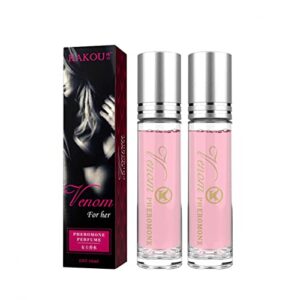 Flyss Long-Lasting Light Fragrance Pheromone Perfume for Women Roll On Perfume Party Perfume 10ml, 0.33 Oz, fits in the purse or pocket