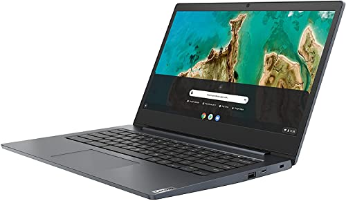 Lenovo 2022 Flagship Chromebook 14" Thin Light Laptop Computer, Intel Celeron N4020 Processor, up to 2.80 GHz, 4GB RAM,64GB eMMC+64GB Card,WiFi,Webcam,10+ Hours Battery, Chrome OS+Headset TGCD Bundle