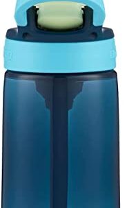 Contigo Kids Water Bottle with designed AUTOSPOUT Straw, 14 oz., Blueberry Ocean