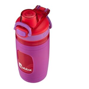 Bubba Kids Water Bottle, 16oz, 473ml, BPA Free (Mixed Berry w/Electric Berry Accents)