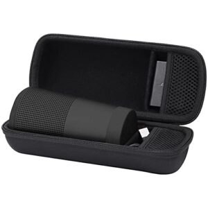 co2CREA Hard Case Replacement for Bose SoundLink Revolve Series II Portable Bluetooth Speaker, Black Case