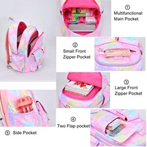 Backpack for Girls School Bag Primary Student Bookbags Cute Backpack for Elementary School Backpacks for Girls