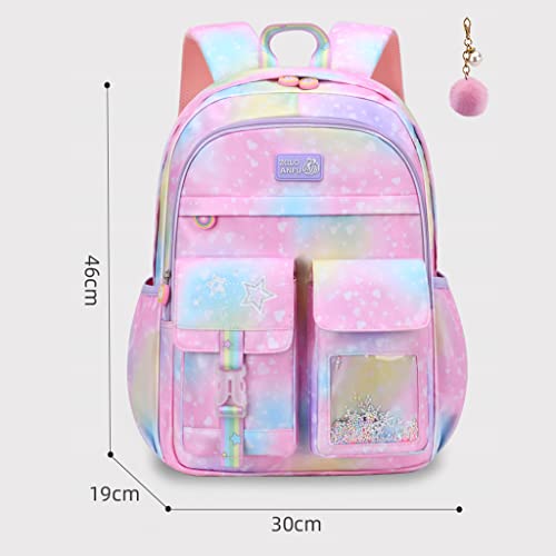 Backpack for Girls School Bag Primary Student Bookbags Cute Backpack for Elementary School Backpacks for Girls