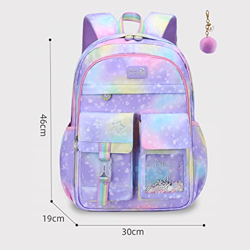 Backpack for Girls School Bag Primary Student Bookbags Cute Backpack for Elementary School Backpacks for Girls