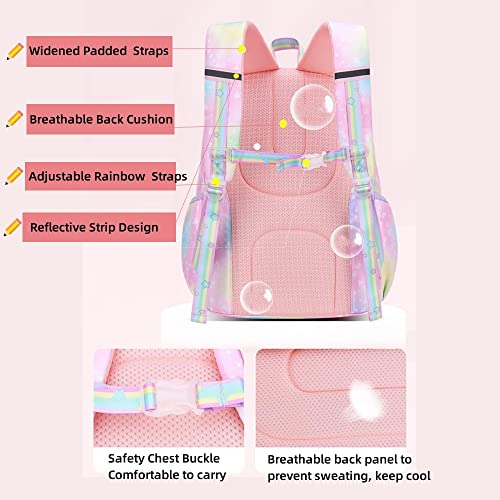 Backpack for Girls School Bag Primary Student Bookbags Cute Backpack for Elementary School Backpacks for Girls