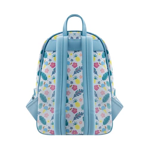 Loungefly Disney Backpack: Pineapple Stitch Mini-Backpack, Amazon Exclusive