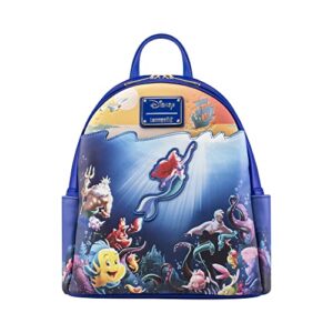 loungefly little mermaid backpack - ariel, amazon exclusive disney