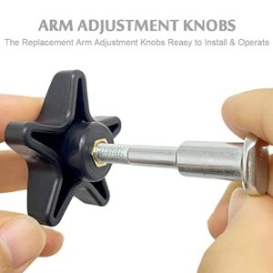 Arm Adjustment Knobs for Rollators Walker Replacement Parts, Set of 2