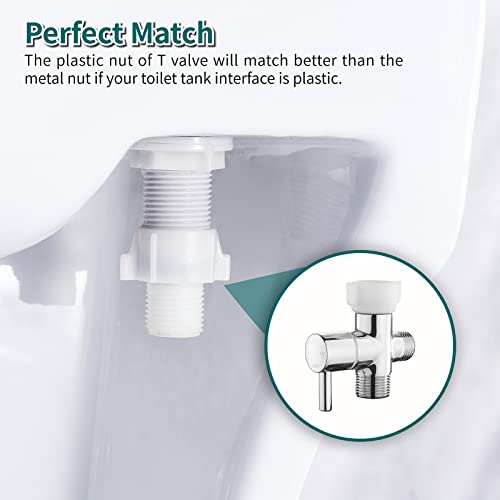 Bidet Sprayer for Toilet, Vitbirih Bidets for Existing Toilets Handheld Bidet Sprayer Adjustable Jet Spray for Toilet Bathroom Muslin Shower Cloth Diaper Sprayer Set Stainless Steel