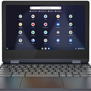 Lenovo 2022 Flex 3 Touchscreen Chromebook, 2-in-1 11.6" HD for Business and Student Laptop, MT8183 CPU, 4GB LPDDR4X, 64GB eMMC, ARM-Based Graphics, Webcam, Abyss Blue, Chrome OS, 128GB USB Card