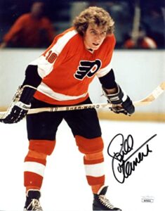 bill clement philadelphia flyers signed/autographed 8x10 photo jsa 159023 - autographed nhl photos