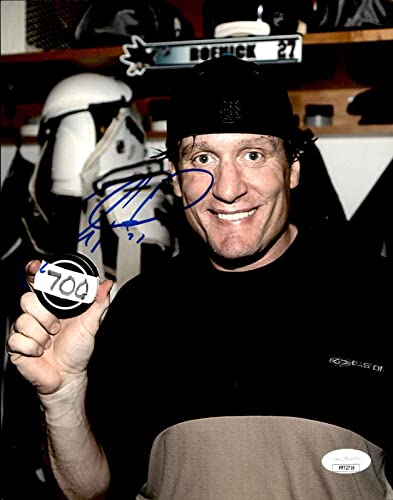 Jeremy Roenick San Jose Sharks Signed/Autographed 8x10 Photo JSA 160921 - Autographed NHL Photos