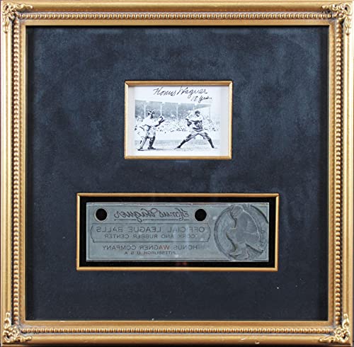 Pirates Honus Wagner 18 Yrs Signed Framed 3x4 Photo PSA/DNA #AH05062 - Autographed MLB Photos