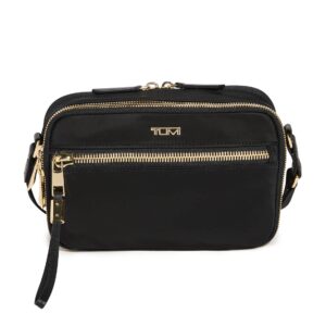 TUMI Voyageur Langley Crossbody - Black/Gold