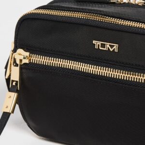 TUMI Voyageur Langley Crossbody - Black/Gold