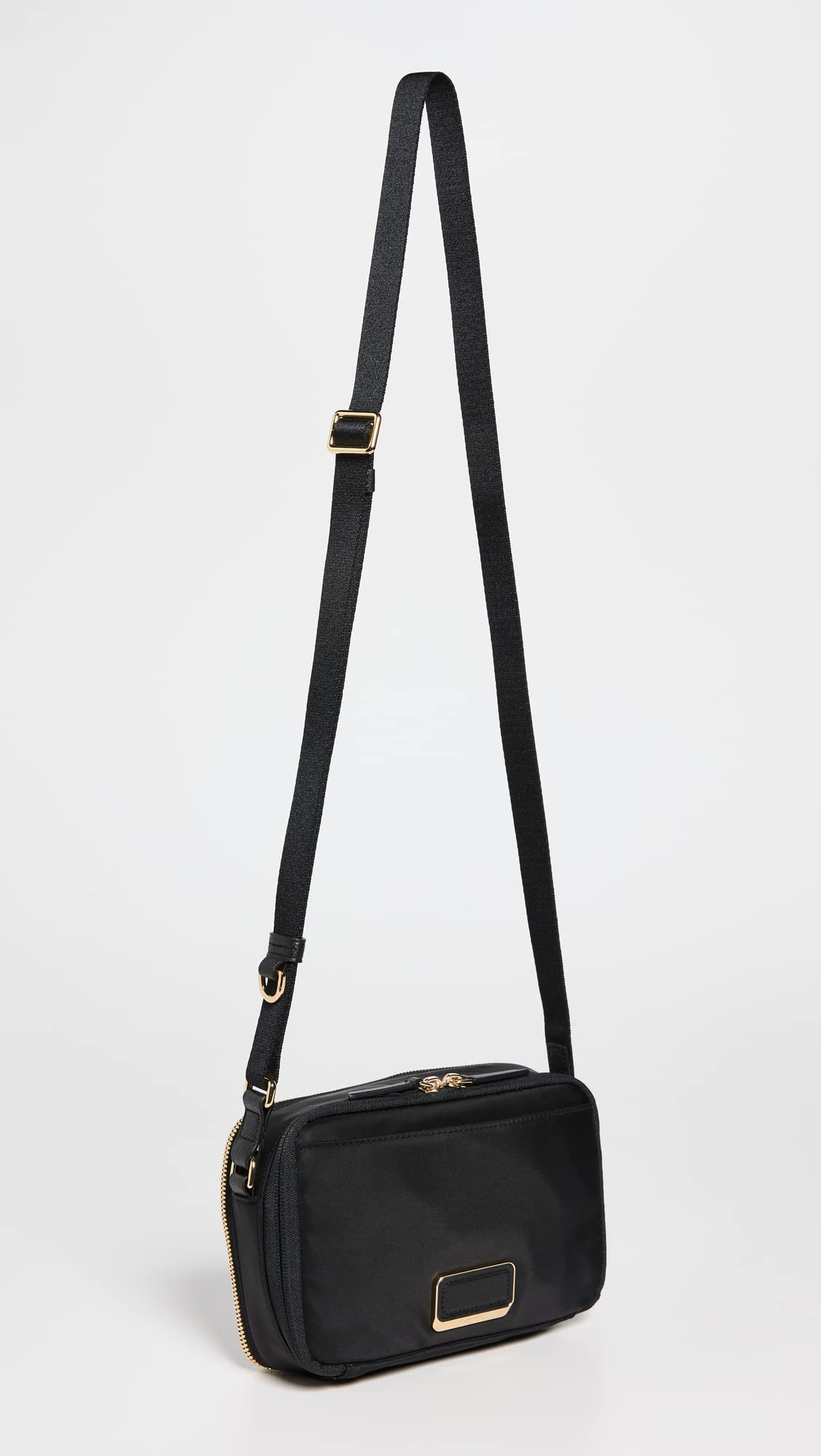 TUMI Voyageur Langley Crossbody - Black/Gold