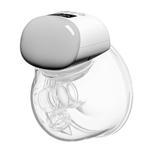 youha wearable breast pump, portable hands-free breastfeeding pump, rechargeable wireless milk pump for work&home