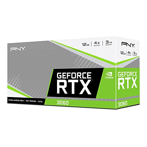 PNY GeForce RTX™ 3060 12GB Verto Dual Fan Graphics Card