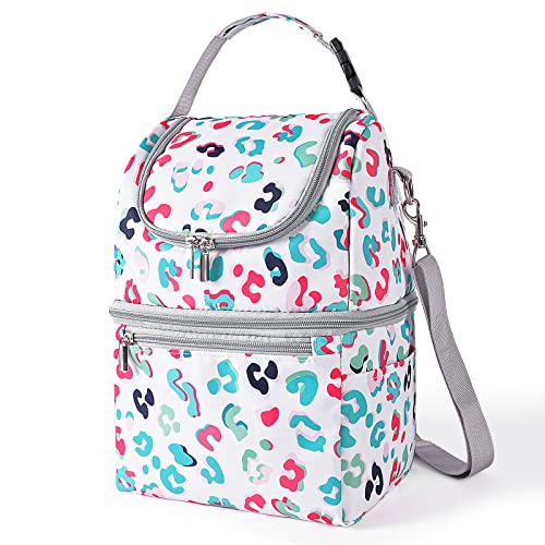 Wolka Insulated Baby Bottle Bag for Daycare,Breast Pump Bag,Breastmilk Cooler bag& Lunch Bag,Multi-Function Milk Bottle Storage Bags Fit for Dr. Brown, Comotomo, Philips, Nuk, Lansinoh