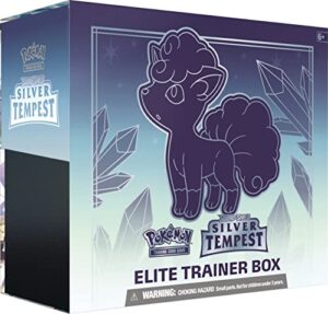 pokemon tcg: sword & shield silver tempest elite trainer box