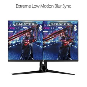 ASUS ROG Swift PG32UQR 32” 4K HDR 144Hz DSC HDMI 2.1 Gaming Monitor - UHD (3840 x 2160), IPS, 1ms, G-SYNC Compatible, Extreme Low Motion Blur Sync, Eye Care, DisplayPort, USB, DisplayHDR 600,BLACK