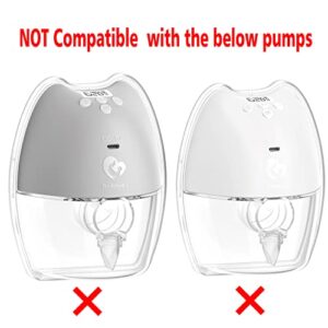 Replacement Flanges （21mm-2Pcs） for Bellababy Breast Pump Model BLA8040,B;A8040-2 and BLA8042,BLA8042-2