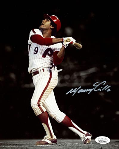 Manny Trillo Philadelphia Phillies Signed/Autographed 8x10 Photo JSA 167290 - Autographed MLB Photos