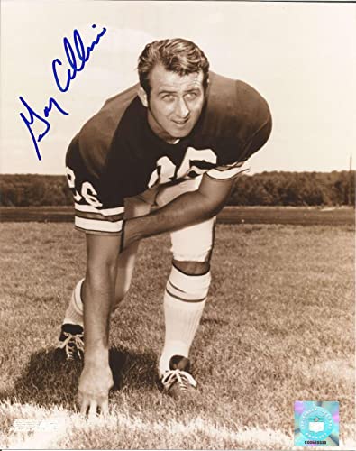 Gary Collins Cleveland Browns Signed/Autographed 8x10 B/W Photo JSA 150374 - Autographed NFL Photos