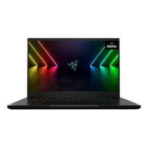 razer blade 15 gaming laptop: nvidia geforce rtx 3070 ti - 12th gen intel core i7 cpu - 15.6'' fhd 360hz - 16gb ddr5 ram - 1tb pcie ssd - windows 11 - chroma rgb - thunderbolt 4 (renewed), black