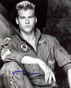 val kilmer (top gun) 8x10 photo signed in-person