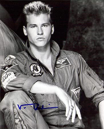 VAL KILMER (Top Gun) 8x10 Photo Signed In-Person