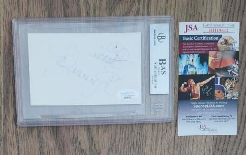 Terri Runnels WWE Mariena Beckett Slab JSA Authentic Signed 3X5 Index Card Auto - Autographed Wrestling Photos