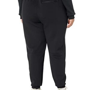 Amazon Essentials Women's Active Sweat Jogger (Available in Plus Size), Black, Medium