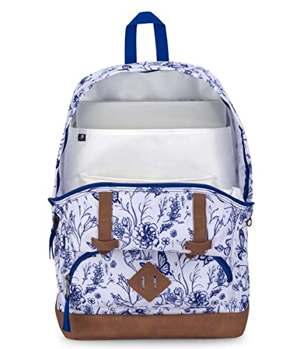 JanSport Cortlandt 15-inch Laptop Backpack-25 Liter Travel Pack, Foraging Finds, One Size