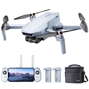 potensic atom se combo gps drone quadcopter with 4k shakevanish camera less than 249g, 62 mins flight time, 4km fpv transmission, max. speed 16m/s, auto return