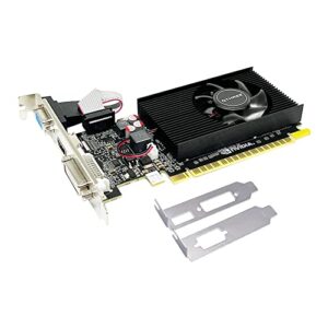 qthree geforce 210 graphic card,1024 mb,ddr3,64 bits,hdmi,dvi,vga,589 mhz core frequency desktop video card for pc working,directx 10.1, opengl 3.3,pci express x16,low profile