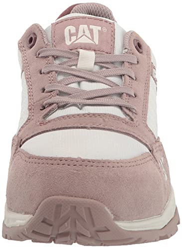 Cat Footwear Women's Venward Composite Toe Industrial Shoe, BARK/Rose Taupe, 8.5