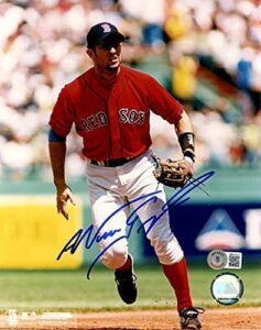 nomar garciaparra signed autographed 8x10 photo boston red sox star beckett bas