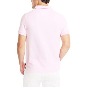 Nautica Men's Sustainably Crafted Slim Fit Deck Polo,Cradle Pink,M