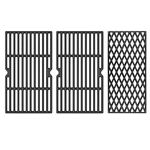 SafBbcue Replacement Parts Kit for Dyna glo DGH450CRP-D DGH474CRP DGH450CRP DGH485CRP Cast Iron Grill Grates