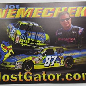 Joe Nemechek Signed Auto Autograph 8.5x11 Photo I - Autographed NASCAR Photos