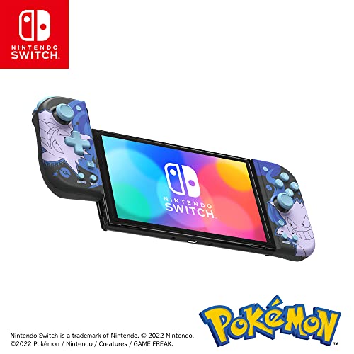 HORI Nintendo Switch Split Pad Compact (Gengar) - Ergonomic Controller for Handheld Mode - Officially Licensed by Nintendo & Pokémon