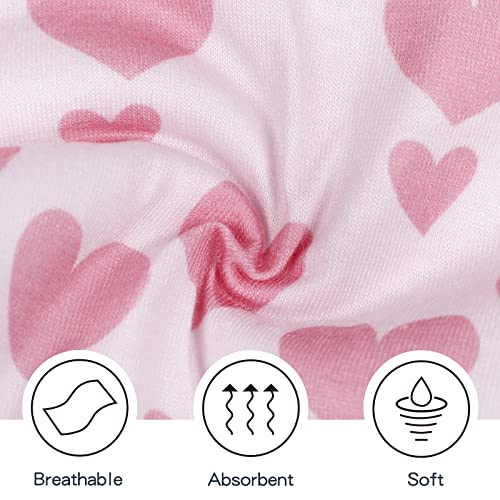 CIVARUA KIDS 10-Pack Baby Bandana Drool Bibs, Baby Bandana Bibs for Girls, Drooling Bibs for Infants, Newborns, Adjustable, Machine Washable