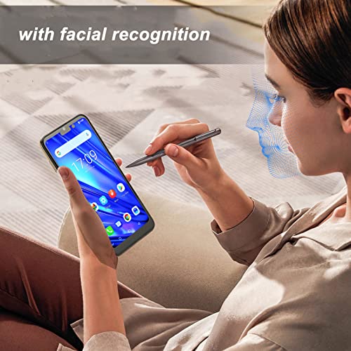 IP14 Pro 6.1 Inch Ultrathin Smartphone, 4GB RAM 32GB ROM Dual Card Dual Standby Cellphone for Android 10.1, Face Recognition Mobile Phone for Daily Life(Gold)